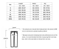 China Streetwear Fashion Double Waist XMAMLON RTS Men's Sweatpants with Drawstring Closure for sale