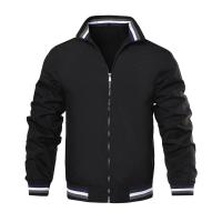 China Spring Men's Bomber Hoodie with Support Zipper and No Decoration in Polyester/Cotton for sale