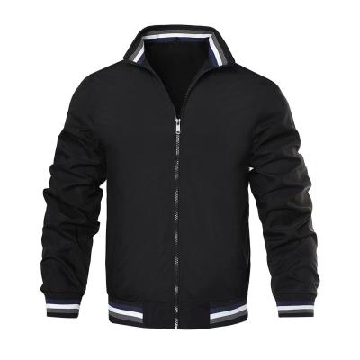 China Spring Men's Bomber Hoodie with Support Zipper and No Decoration in Polyester/Cotton for sale