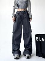 China Pockets Decoration Women's Cargo Pants Custom Tracksuit Trousers for Summer Streetwear for sale