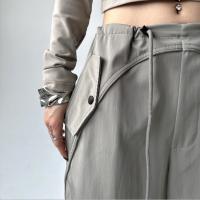 China Pockets Decoration Women's Cargo Pants Custom Tracksuit Trousers for Summer Streetwear for sale