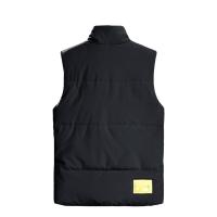 China Men's Thickened Cotton Vest with Jacquard Pattern Regular Length No Hooded Winter 2024 for sale