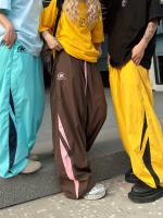 China Vintage Decoration 95% Polyester Tracksuit For Women's Men Summer Sportswear Trousers for sale
