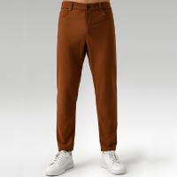 China Fitness Breathable Quick Drying Men's Trousers for LULU Business and Casual Pants for sale