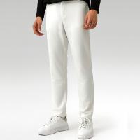 China Fitness Breathable Quick Drying Men's Trousers for LULU Business and Casual Pants for sale