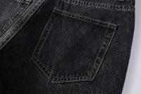 China Windproof Loose Fit Denim Pants for Men's Cargo Carpenter Trousers for sale