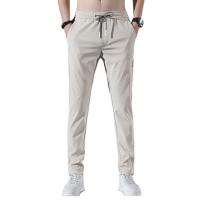 China Flat Front Style Men's Mid Jogging Pants for Basketball Men Thickness Lightweight for sale