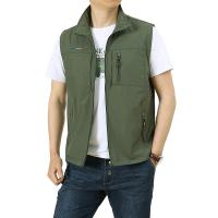 China Shopping Products Category Fashion City 24-35 Years Old Multi Pockets Fisherman Vest for sale