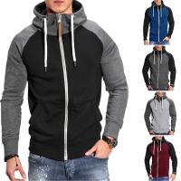 China Unlined Men's Fitness Sweater for Youth Popularity in Casual Raglan Sleeve Design for sale