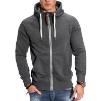 China Unlined Men's Fitness Sweater for Youth Popularity in Casual Raglan Sleeve Design for sale
