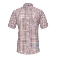 China Men's POLO Print Dress Formal Shirts 100% Cotton Men's Casual Shirt Chemise Homme Woven for sale