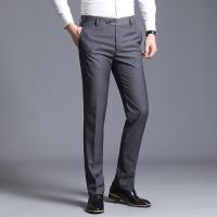 China Anti-Shrink Loose Straight Men's Leisure Trousers for Business and Formal Occasions for sale