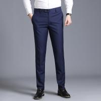 China Anti-Shrink Loose Straight Men's Leisure Trousers for Business and Formal Occasions for sale