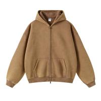 China Men's Batik Vintage Sweater with Oversized Fit and Fleece Lining in Distressed Cotton for sale