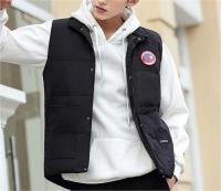 China Printed White Duck Down Bodywarmer Regular Length Outdoor Men's Down Tactical Vest for sale