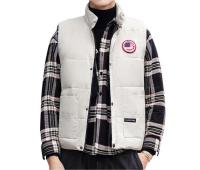 China Printed White Duck Down Bodywarmer Regular Length Outdoor Men's Down Tactical Vest for sale