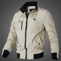 China NO Seamless Fusing Loose Lapel Men's Jacket for Young Men Spring and Autumn Plus Size for sale