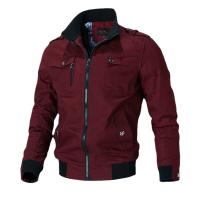 China NO Seamless Fusing Loose Lapel Men's Jacket for Young Men Spring and Autumn Plus Size for sale