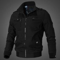 China NO Seamless Fusing Loose Lapel Men's Jacket for Young Men Spring and Autumn Plus Size for sale