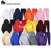 China Breathable Polyester Sweatpants and Hoodie Set for Men Custom Hoodies Sports Clothing for sale