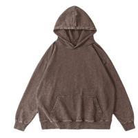 China XMAMLON Custom Logo Unisex Zipper Hoodie Jacket Monkey Wash Tracksuit for Spring for sale