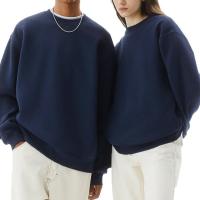 China XMAMLON 320G Men's Polyester / Cotton Sweatshirt for Men Collarless Crewneck hoddies for sale