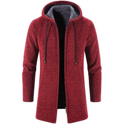 China Upgrade Your Wardrobe Men's Chenille Print Cardigan Sweater Coat for Autumn and Winter for sale