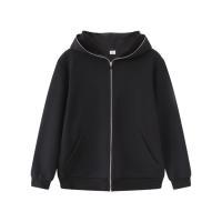 China Knitted Fabric Type Full Zipper Men's Streetwear Tracksuit XMAMLON Custom Jackets Hoodies for sale
