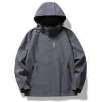 China Polyester Windbreaker Jacket for Men XMAMLON Custom Full Zip Up Training Light Weight for sale