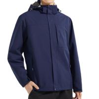 China Spring Storm Jacket for Men Woven Weaving Method UV Protection Windproof Waterproof for sale