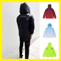 China Autumn Season XMAMLON Embroidered Logo Windbreaker Streetwear Jacket for Men and Women for sale