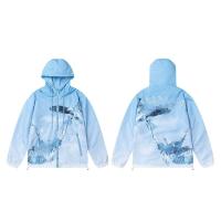 China Autumn Season XMAMLON Embroidered Logo Windbreaker Streetwear Jacket for Men and Women for sale