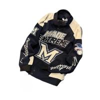 China High Street Style Winter Motorcycle Baseball Jersey Varsity Unisex Men's Jacket For Men for sale
