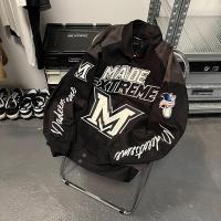 China High Street Style Winter Motorcycle Baseball Jersey Varsity Unisex Men's Jacket For Men for sale