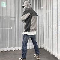 China Patchwork Windbreaker Coat for Men's Mountaineering and Skiing Enthusiasts for sale