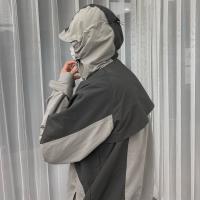 China Patchwork Windbreaker Coat for Men's Mountaineering and Skiing Enthusiasts for sale