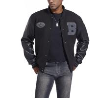 China Embroidery Decoration Knitted Men's Varsity Jacket for Winter and Autumn Collection for sale