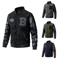 China Embroidery Decoration Knitted Men's Varsity Jacket for Winter and Autumn Collection for sale