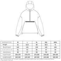 China Men's Quarter Zip Softshell Hood Waterproof Windbreaker Nylon Spandex Running Jacket for sale