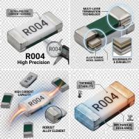 China 10mΩ 0603 Current Sensing Chip Resistor 0.5W ±1% Low Temperature Alloy for BMS for sale