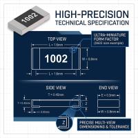 China 1.1 Ohm 1206 Chip Resistor 1W ±1% EAM Ellon High Precision SMD RoHS Compliant for sale