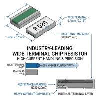China 1m ohm（0.001 ohm） 0612 Wide Terminal Chip Resistor 1W ±1% HTE Walter High Precision SMD for sale