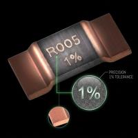 China 0.5mΩ(0.0005 Ohm) 2512 Current Shunt Resistor 6W ±1% ESR Ellon High Precision SMD for sale