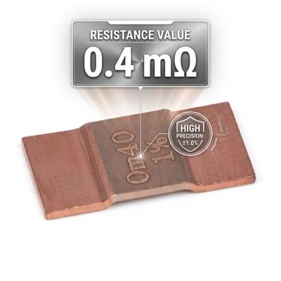 China 0.75mΩ(0.00075 Ohm) 2512 Current Shunt Resistor 6W ±1% ESR Ellon High Precision SMD for sale