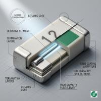 China 12A-30A 48V 1206 Size SMT Fuse Industrial Grade Circuit Protection High Quality RoHS Compliant for sale