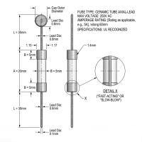 China 30A 250V 6.35x31.75mm Ceramic Tube Fuse Industrial Grade Circuit Protection for sale