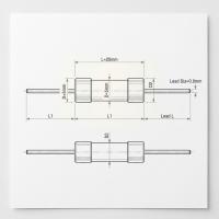 China 16A 250V 5.2x20mm Ceramic Tube Fuse Industrial Grade Circuit Protection for sale
