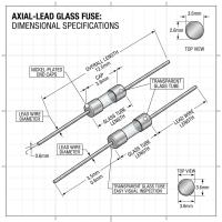 China 3.15A 250V 3.6x10mm Glass Tube Fuse TAP Industrial Grade Circuit Protection for sale