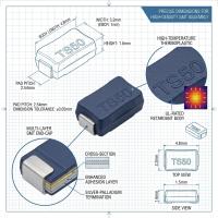 China 45A 80V Fuse STE Industrial Grade Circuit Protection High Quality RoHS Compliant for sale