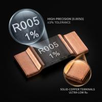 China 0.25mΩ(0.00025 Ohm) 3920 Current Shunt Resistor 8W ±1% ESR Ellon High Precision SMD for sale